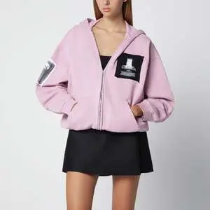 Balenciaga Zip-up Hoodie - Pink