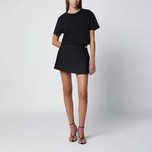 Balenciaga Wool And Silk Mini Skirt