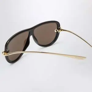 Bottega Veneta Knot Aviator Sunglasses - Metal