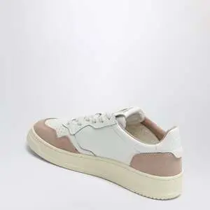 AUTRY Medalist Low Sneakers In Leather And Suede - White
