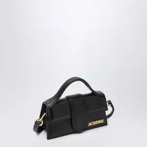 Jacquemus Bambino Small Leather Shoulder Bag - Black
