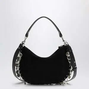 Isabel Marant Étoile Oskan Soft Zipped Bag In Suede With Medals