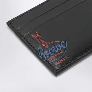 Loewe Card Holder In Glossy Calf Leather