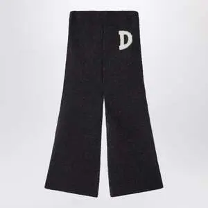 DOUUOD Ebony Bouclé Knit Trousers