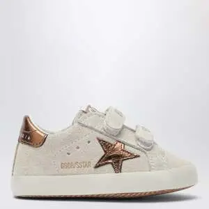 GOLDEN GOOSE Suede And Textile Sneakers - Beige