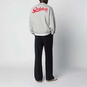 GOLDEN GOOSE Journey Crewneck Cotton Sweatshirt
