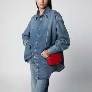 GOLDEN GOOSE Mini Star Bag In Patent Leather - Red