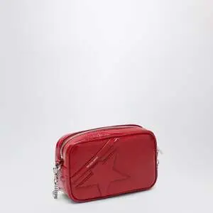 GOLDEN GOOSE Mini Star Bag In Patent Leather - Red