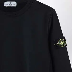 Stone Island Cotton Sweatshirt With Compass Patch