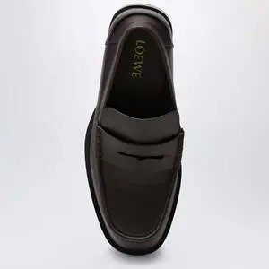 Loewe Bobine Loafers In Shiny Calfskin