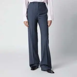 Max Mara Classic Trousers In Virgin Wool
