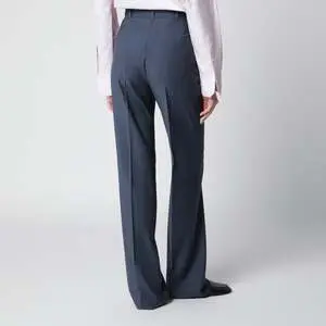 Max Mara Classic Trousers In Virgin Wool
