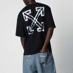 OFF-WHITE™ Motion Arrow Logo T-shirt In Cotton