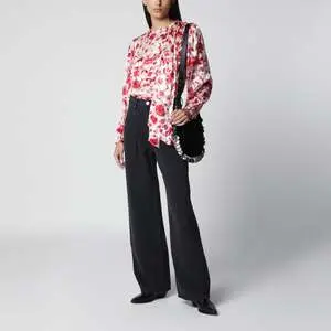 Isabel Marant Étoile Rodayna Wide-leg Jeans - Black