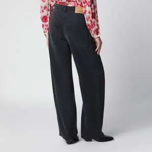 Isabel Marant Étoile Rodayna Wide-leg Jeans - Black