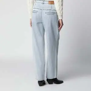 Isabel Marant Étoile Iniza Pleated Wide-leg Jeans