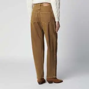 Isabel Marant Étoile Lisha Barrel Jeans - Metal