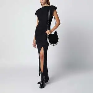 Isabel Marant Étoile Nadela Draped Jersey Dress - Black