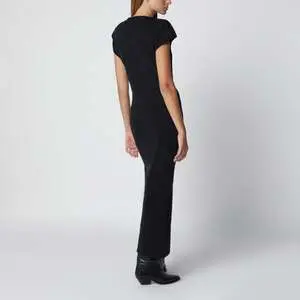 Isabel Marant Étoile Nadela Draped Jersey Dress - Black