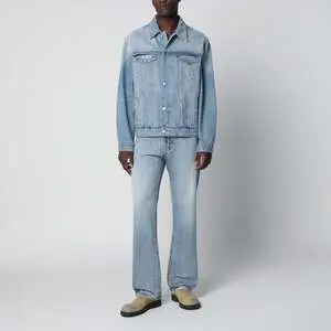 MAISON MARGIELA Patchwork Jeans In Indigo Denim