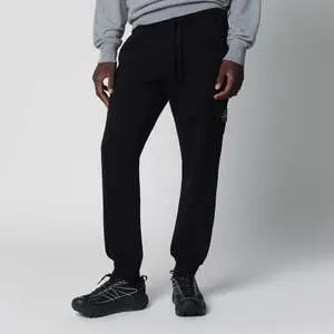 Stone Island Cotton Jogging Trousers - Black