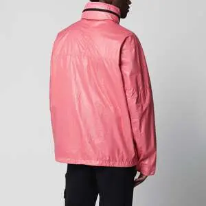 Stone Island Geranium Glossy Nylon Jacket - Pink