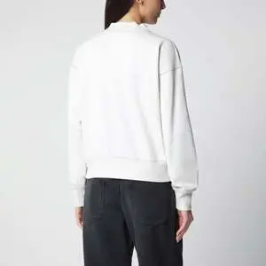Isabel Marant Étoile Moby Logo Sweatshirt - White