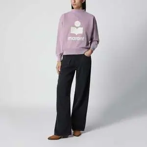 Isabel Marant Étoile Cotton Sweatshirt With Logo - Pink