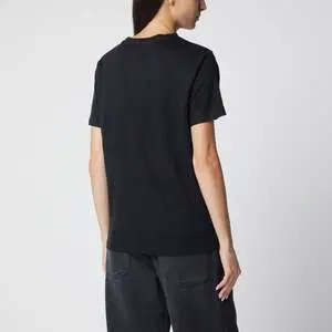 Isabel Marant Étoile Zewel Logo Linen T-shirt - Black
