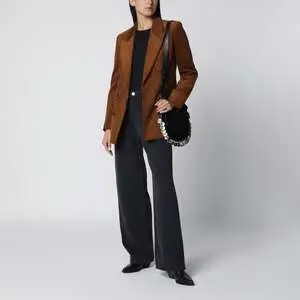 Isabel Marant Étoile Caramel Double-breasted Corduroy Jacket