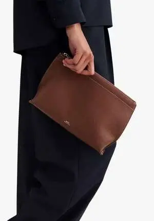 A.p.c. Neige Clou Pouch - Brown