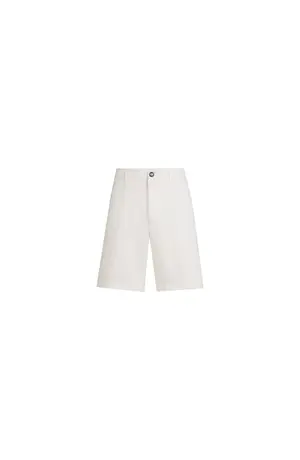 Brunello Cucinelli Twisted Cotton Gabardine Bermuda Shorts