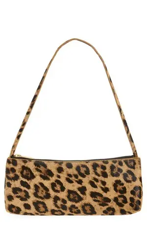 MANSUR GAVRIEL Gaia Genuine Calf Hair Baguette Bag - Leopard