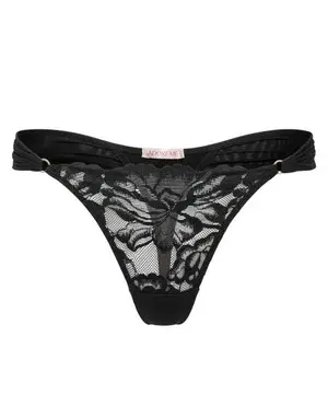 ADORE ME Marieprune Thong Panties - Black