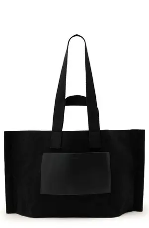 ALLSAINTS Lutece Canvas Tote - Black
