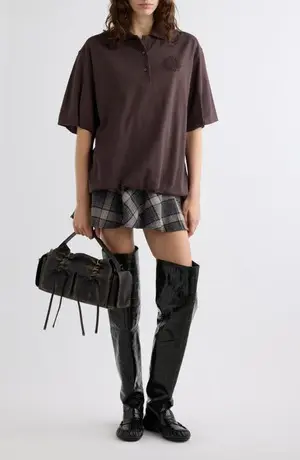 Acne Studios Eteddy Bubble Hem Polo