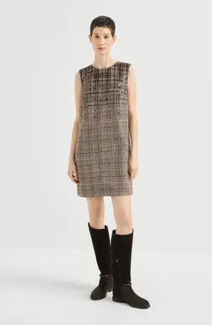 Brunello Cucinelli Paneled Cocktail Dresses