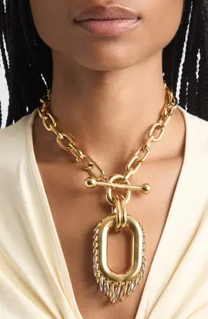 Rabanne Toggle Link Necklace