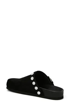 Paige Weaver Studded Clogs - Black