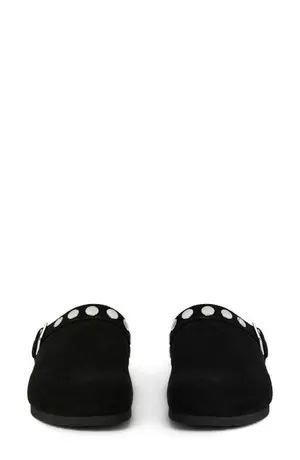 Paige Weaver Studded Clogs - Black
