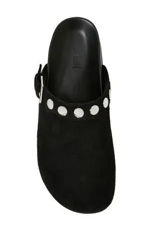 Paige Weaver Studded Clogs - Black