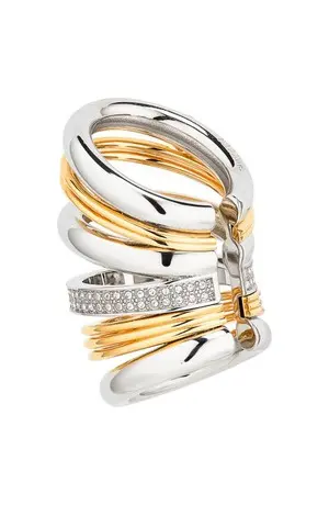 Rabanne Punk Two-tone Single Ear Cuff