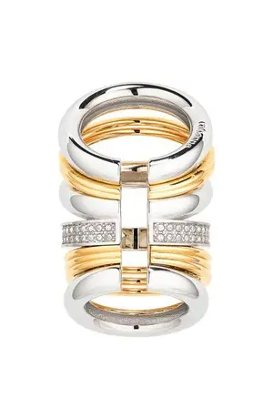 Rabanne Punk Two-tone Single Ear Cuff