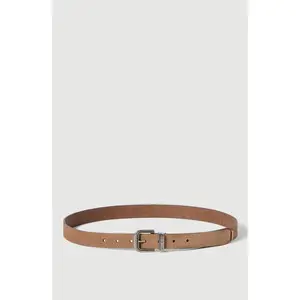 Brunello Cucinelli Reversed Leather Belt - Hazelnut
