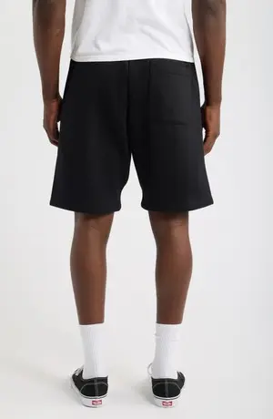 Carhartt Work In Progress Chase Sweat Shorts - Black/gold