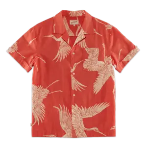 &SONS TRADING CO Flight Print Shirt