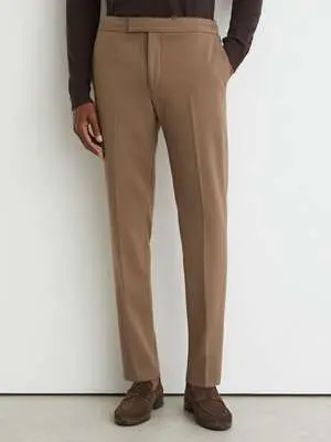 REISS Found Slim-fit Stretch Drawstring Trousers