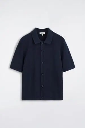 Cos Knitted Cotton Shirt