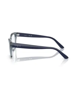 VOGUE EYEWEAR Pillow Eyeglasses - Transparent Blue