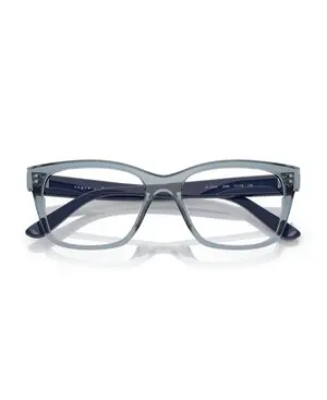 VOGUE EYEWEAR Pillow Eyeglasses - Transparent Blue